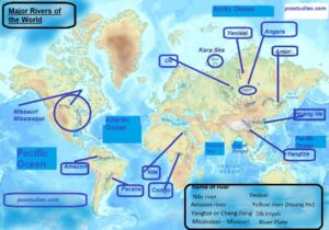 Major rivers of the world - Pcsstudies - Geography