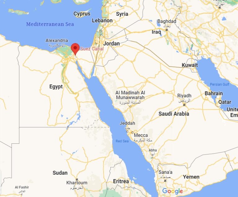 Suez Canal - Pcsstudies Geography